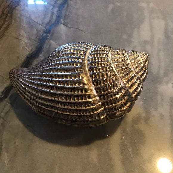unbranded | Storage & Organization | Seashell Metal Trinket Money ...